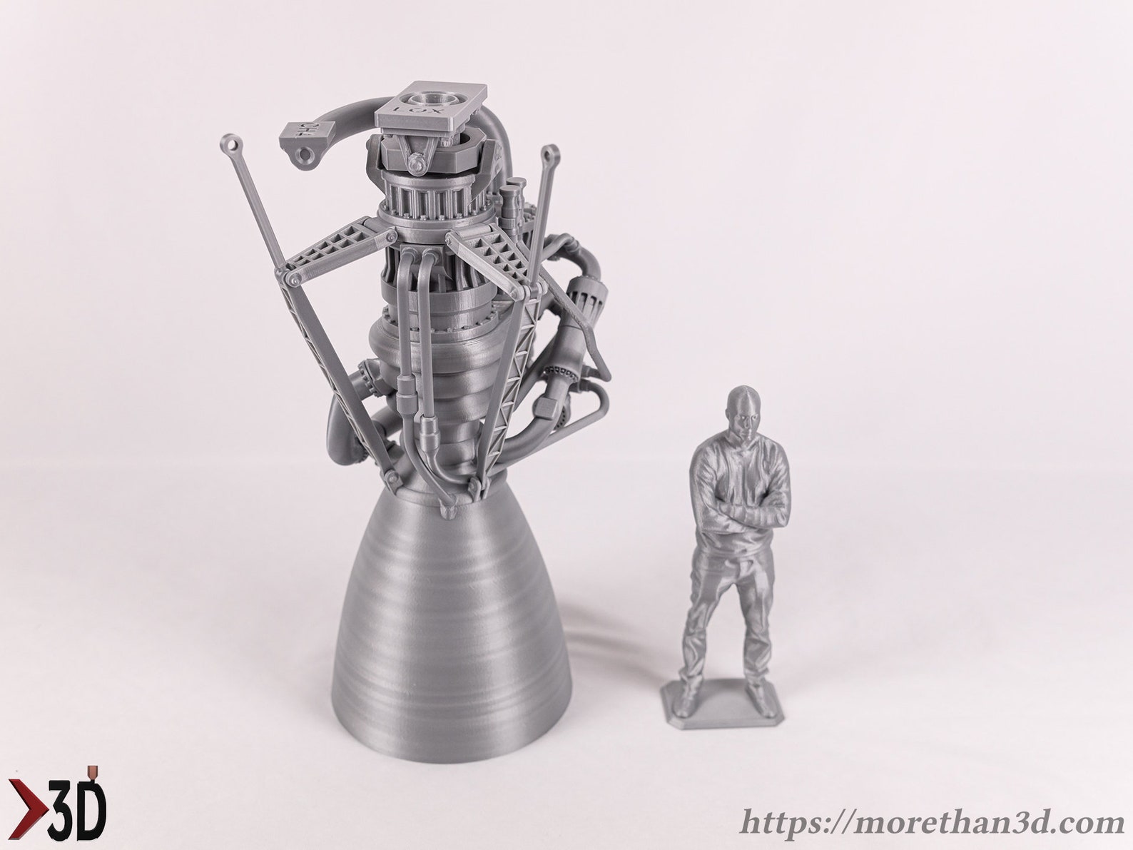 3D Printed Spacexs Raptor Rocket Engine RAPTOR M1 Scale - Etsy UK