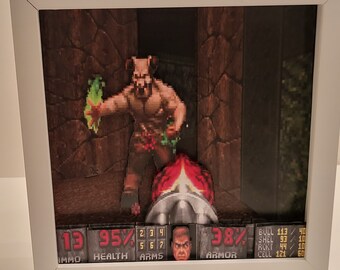 Doom Shadow Box - Etsy