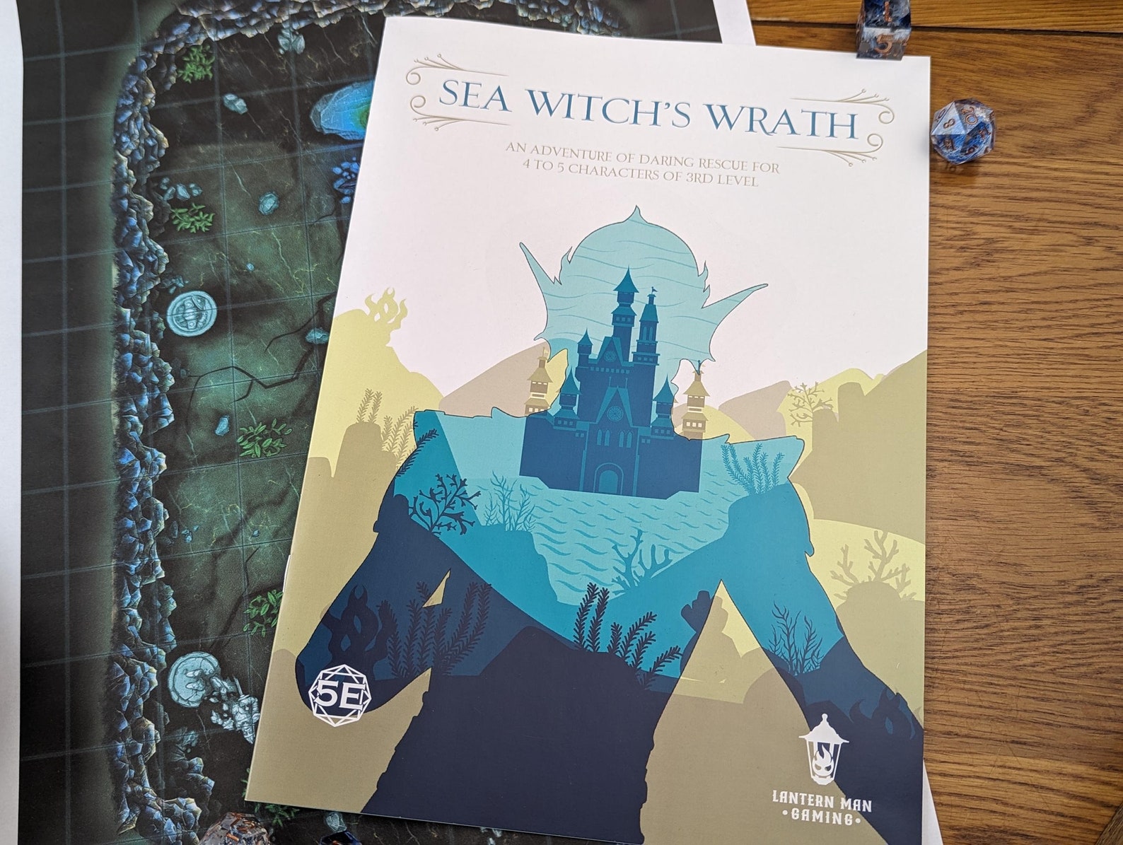 Underwater Sea Adventure for 5E - Ocean Theme One Shot - Sea Witch's ...