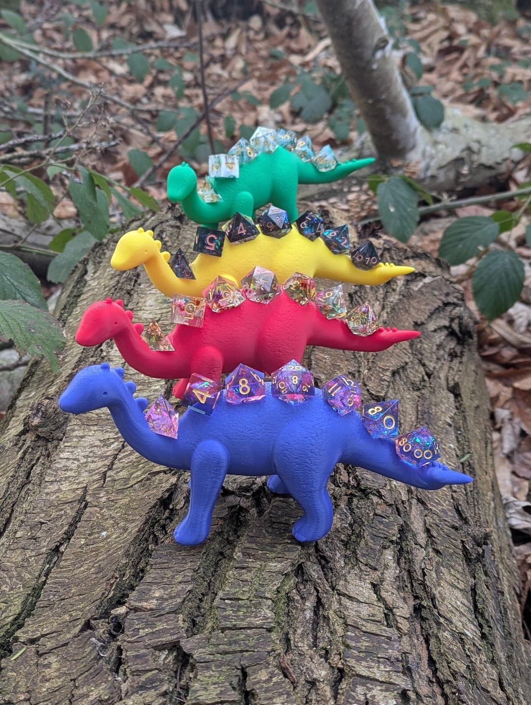 Stegosaurus Dice Holder: 3D Printed Dinosaur Dice Storage - Etsy