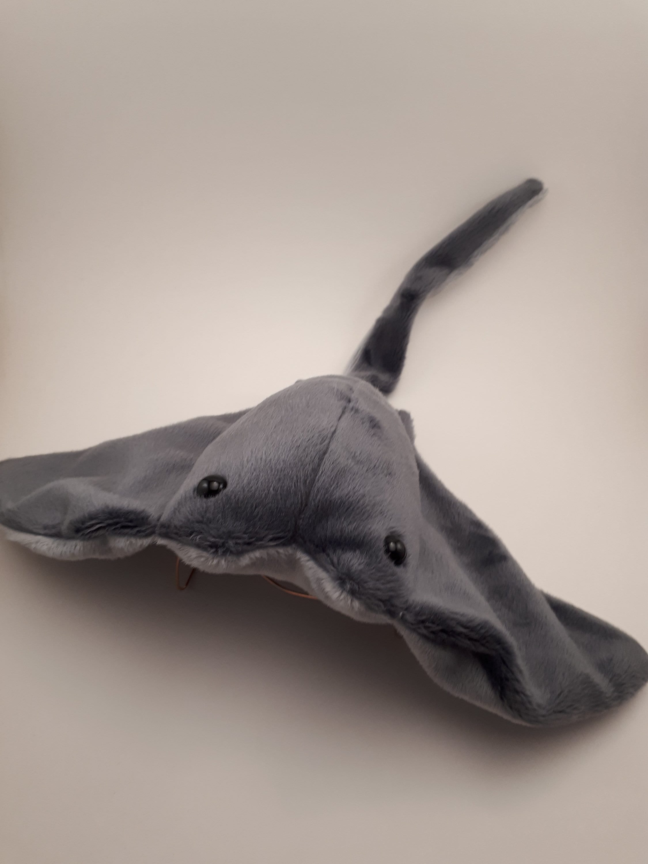 Handmade Stingray Plush - Gray Tones - Etsy