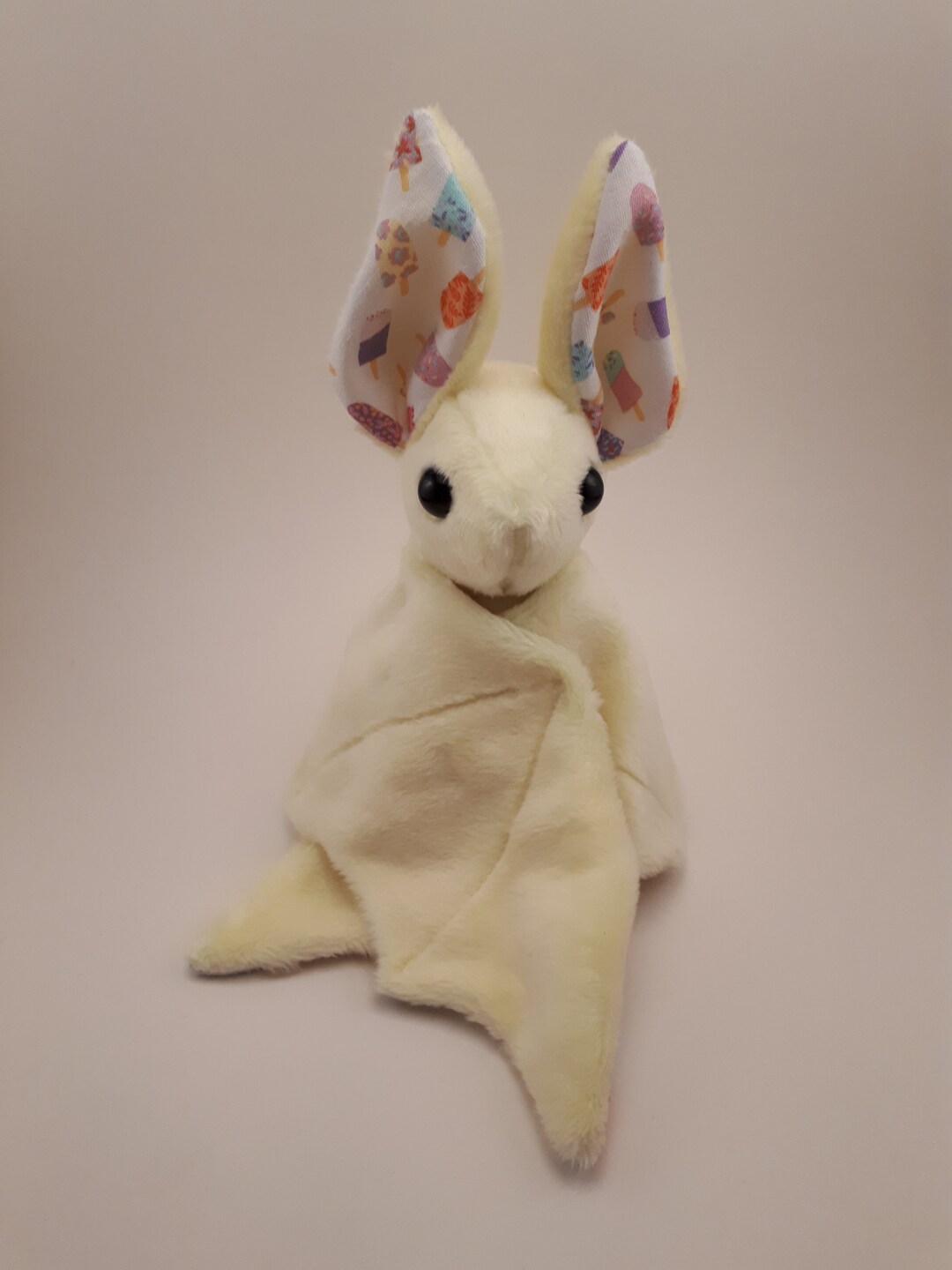 Small Handmade Bat Plush - Yellow Popsicles - Etsy
