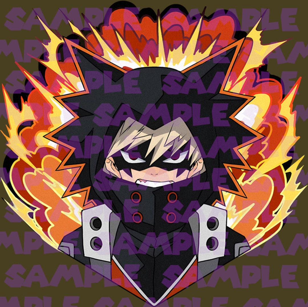 Explosión Maniac PNG y SVG arte de anime - Etsy México