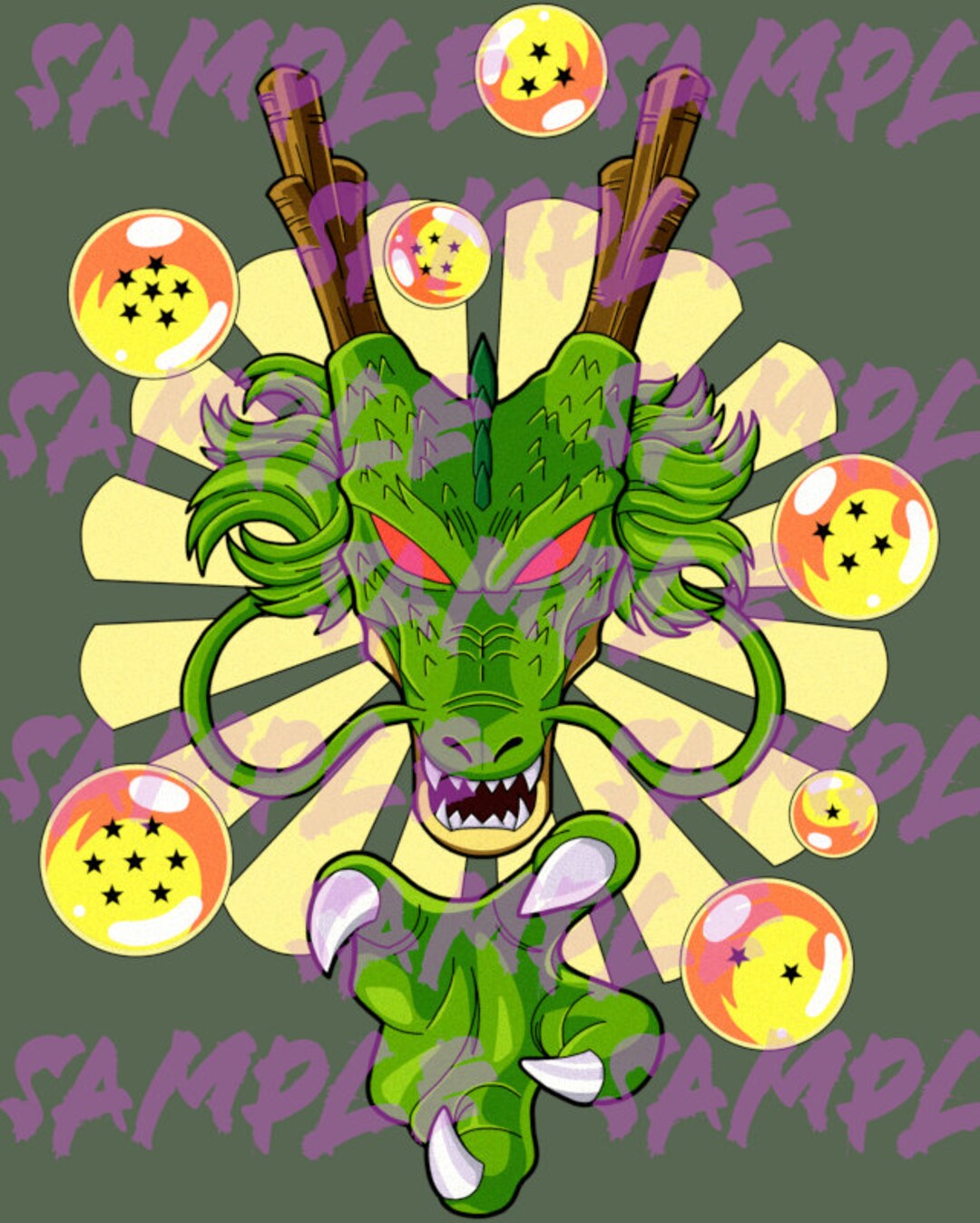 Magical Wish Dragon SVG and PNG - Etsy