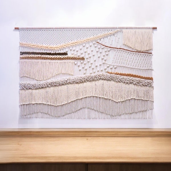 Large Macrame Wall Hanging - Etsy
