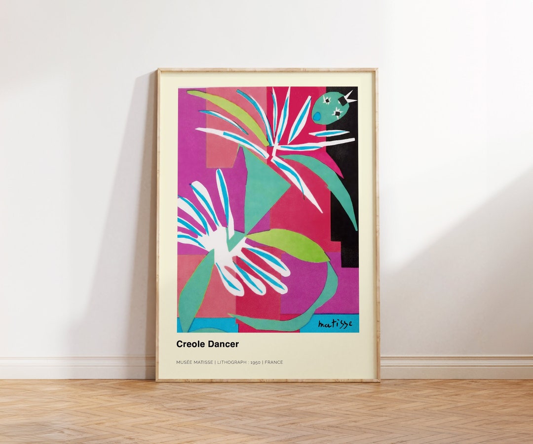 Henri Matisse Print Creole Dancer Print Matisse Art Prints - Etsy