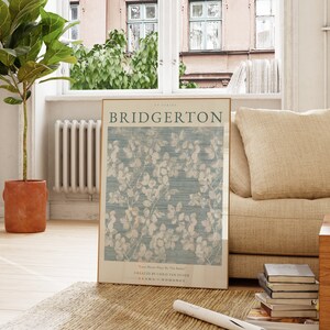 The Bridgerton Print, Bridgerton Pattern Art, Bridgerton Anthony Poster ...
