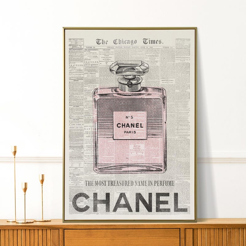Chanel Poster - Etsy