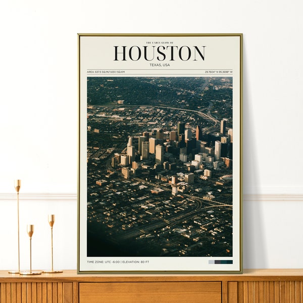 Houston Art - Etsy