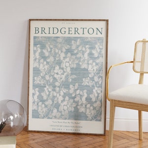 The Bridgerton Print, Bridgerton Pattern Art, Bridgerton Anthony Poster ...