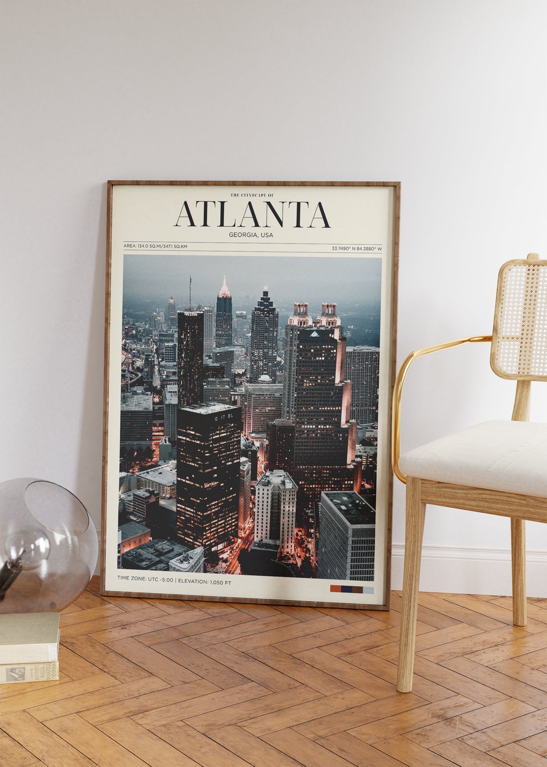 Travel Poster, Atlanta Poster, Vintage Posters in Atlanta Print ...
