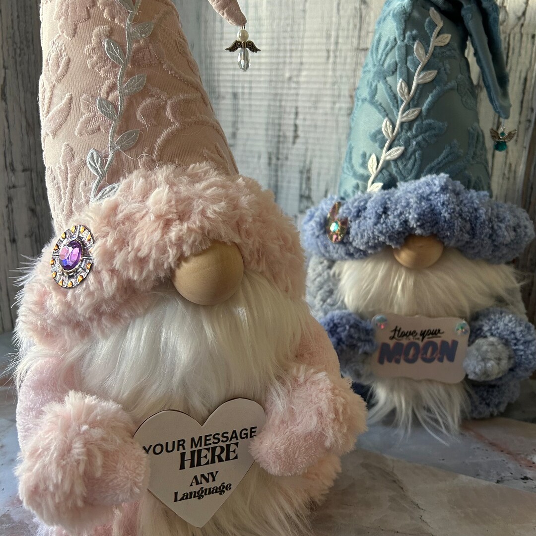 Christmas Angel Gnome, Personalized Gift for Birthday, Angel Ornament ...