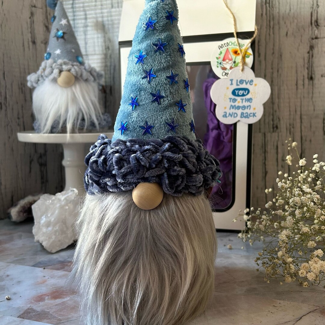 Sending Hugs With Star Gnome in Gift Box - Born Under a Lucky Star, Gift for Mentor, Teacher ...