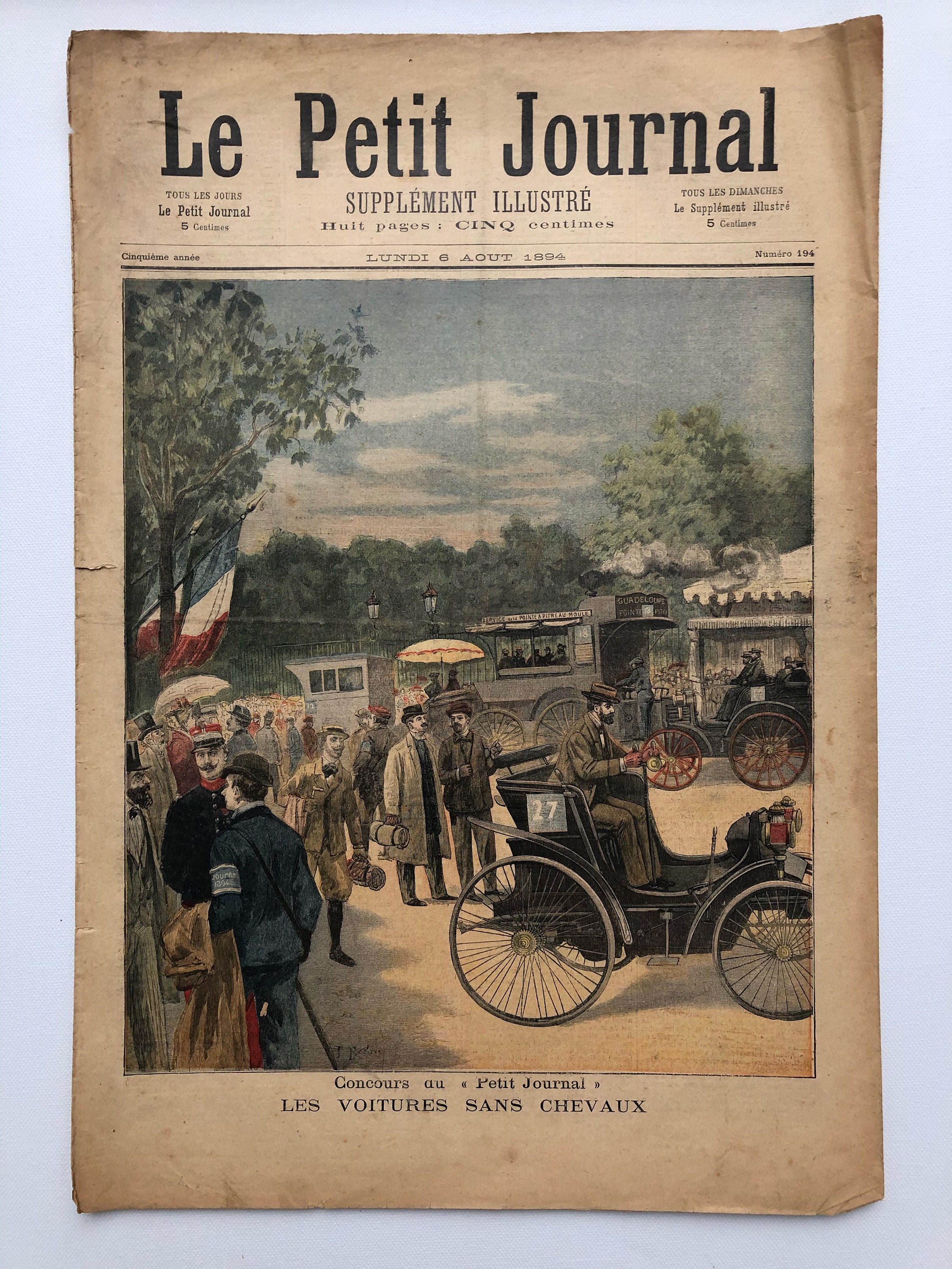 Journaux anciens "Petit Parisien/Journal de 1890 à 1915. - Etsy France