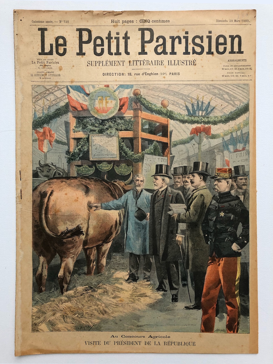 Journaux anciens "Petit Parisien/Journal de 1890 à 1915. - Etsy France