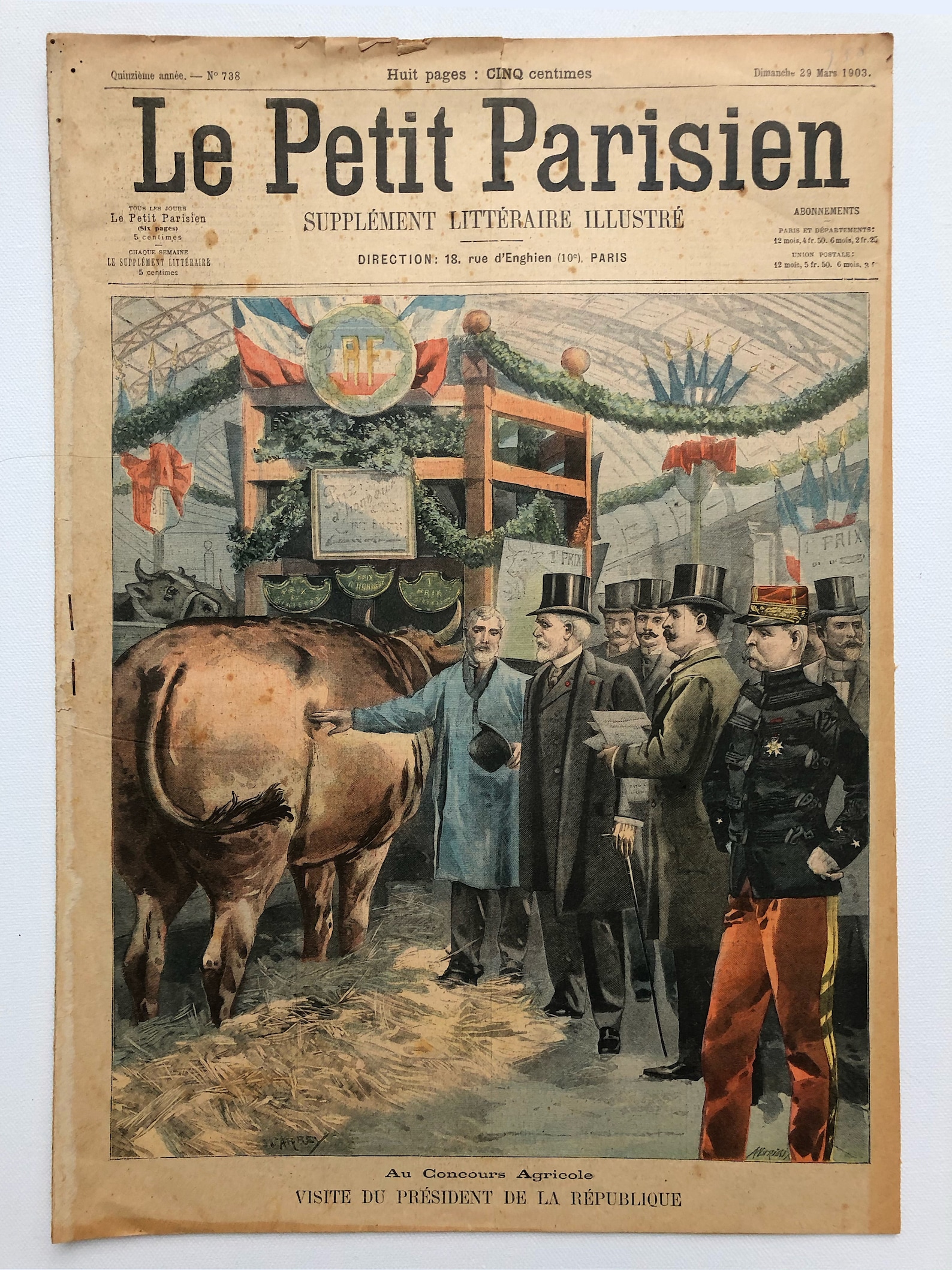 Journaux anciens "Petit Parisien/Journal de 1890 à 1915. - Etsy France