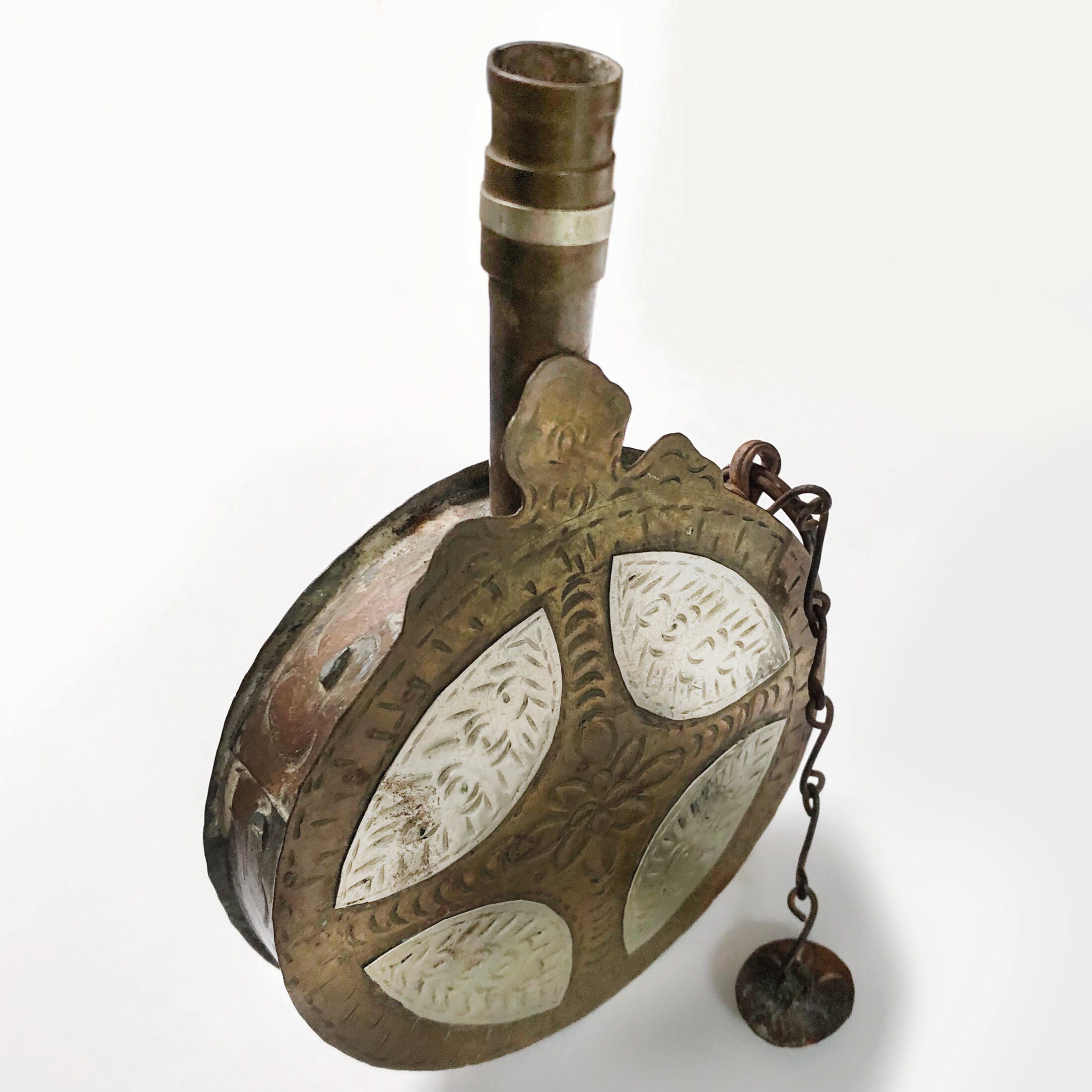 Beautiful Vintage Moroccan Bedouin Gunpowder Bottle/flask - Etsy