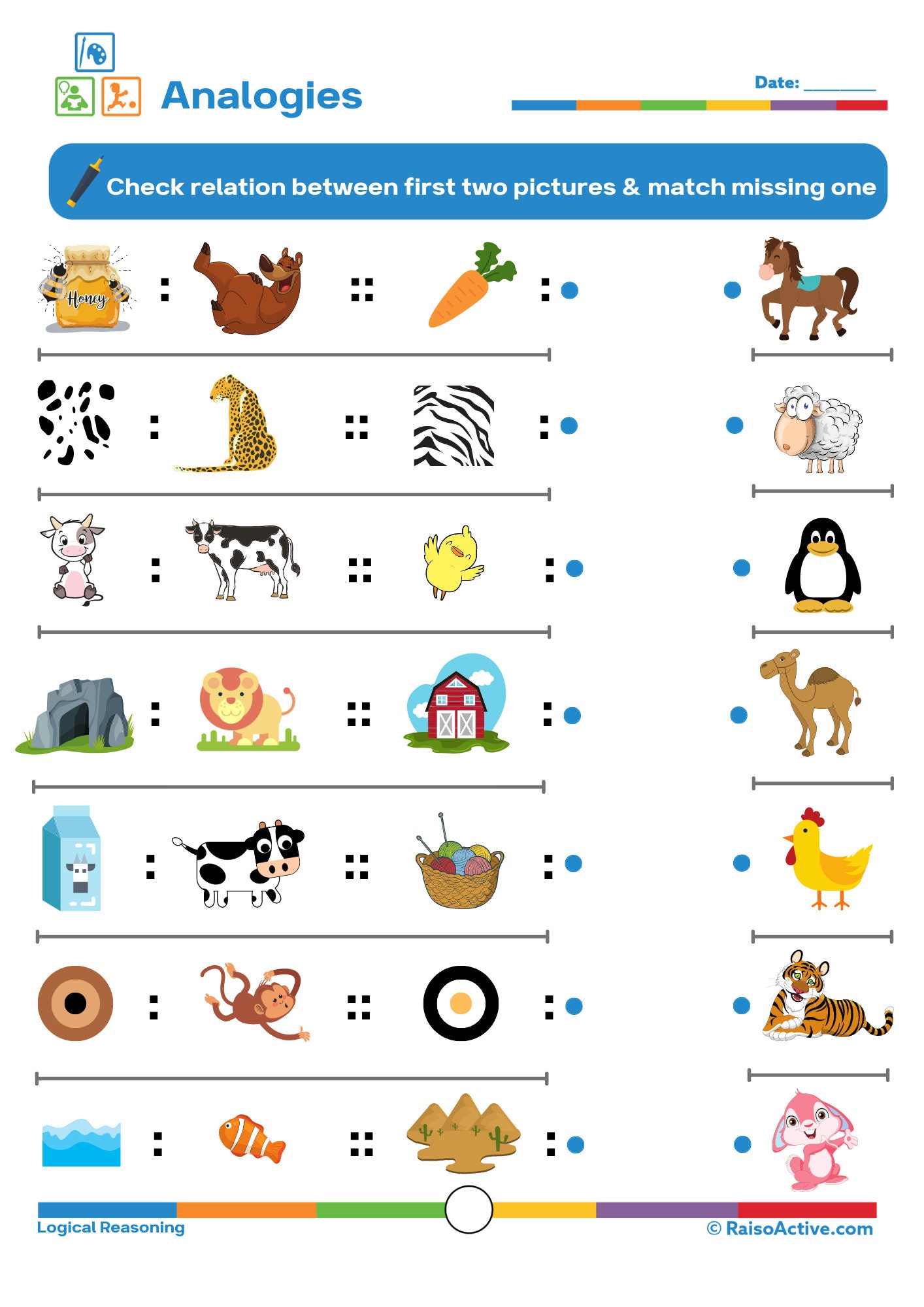Logical Reasoning Worksheets For Kids