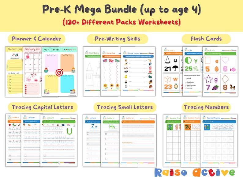 Play-based Preschool Curriculum pre-k Curriculum, Mega Bundle of ...