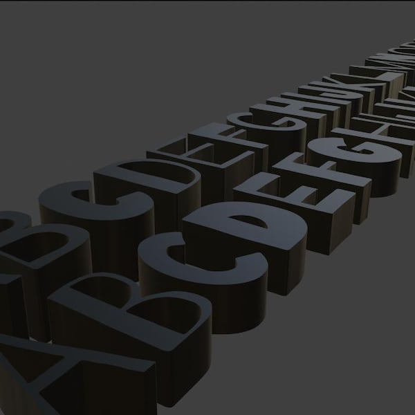 3d Signage Letter - Etsy