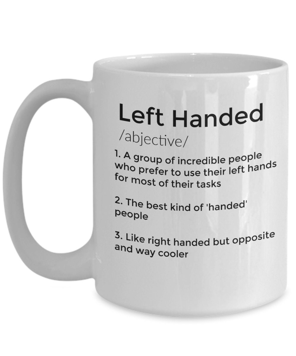 Left Handers Coffee Mug. Left Handed Definition. Lefty - Etsy