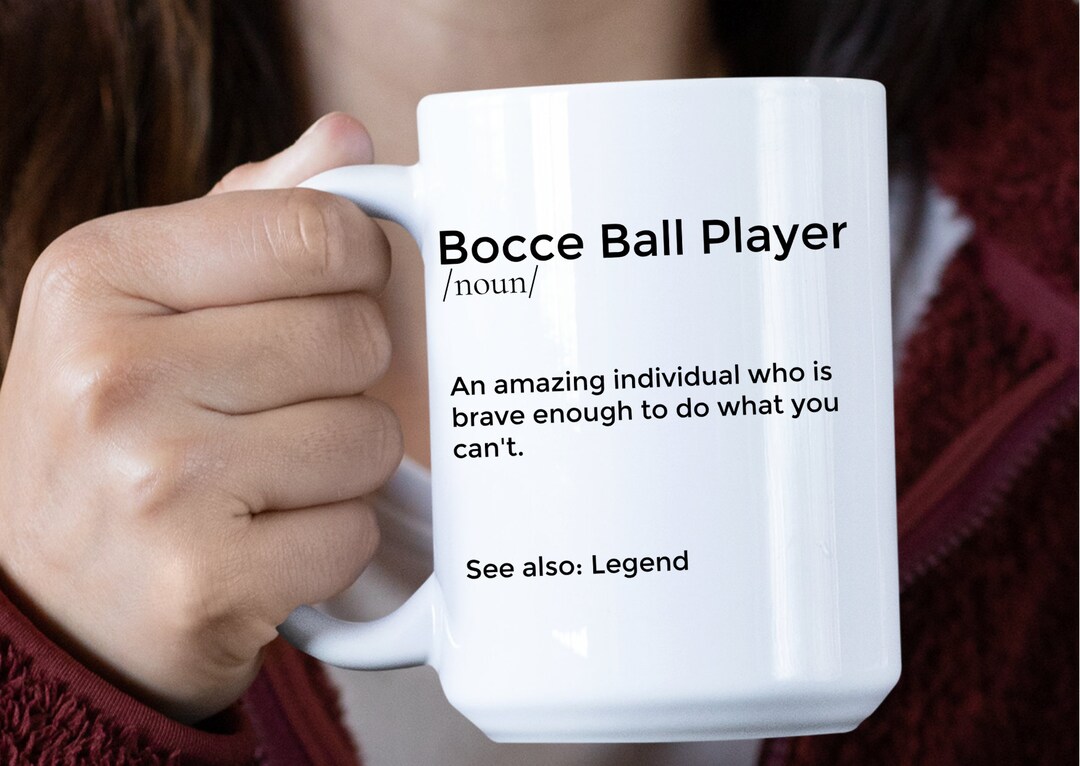 Bocce Ball Mug Bocce Ball Gift Bocci Ball Mug Bocci Ball Gift Bocce ...