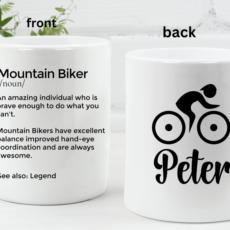 Bike Mug - Etsy