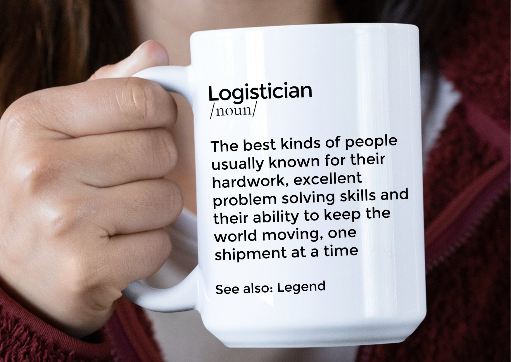 Logistician Mug Personalized Mug for Logistician Best Logistician Ever ...