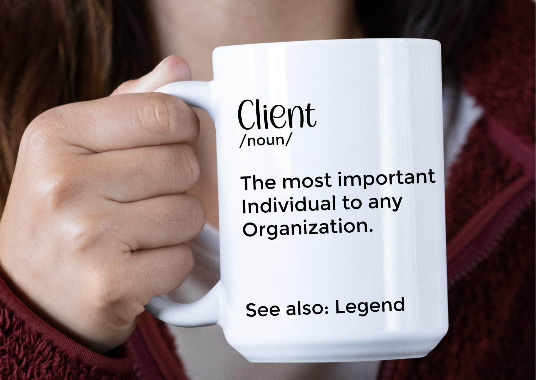 Client Gift Personalized Client Mug Best Client Ever Gift Idea - Etsy