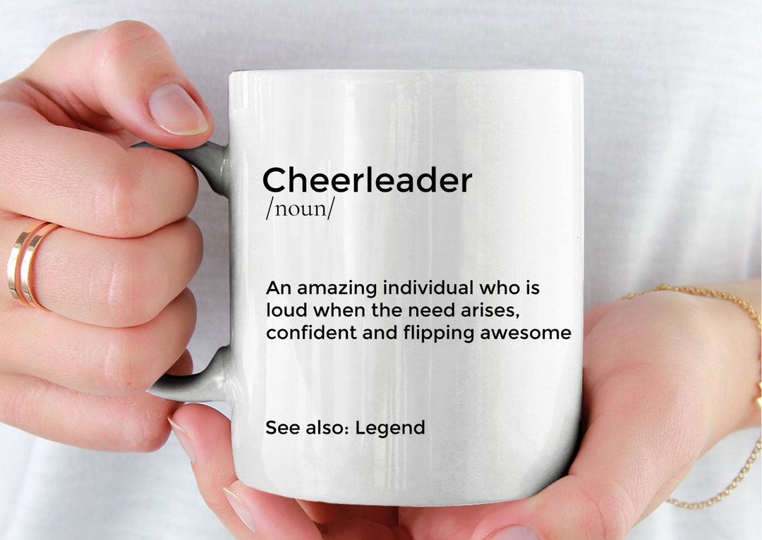Personalized Cheerleader Mug: Definition Gift - Etsy