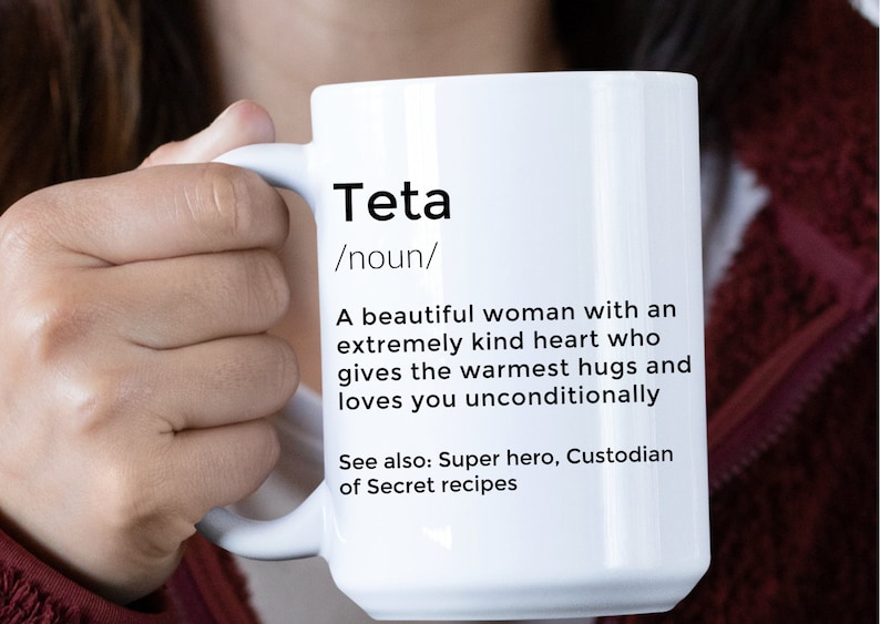 Teta Mug Personalized Gift Ideas for Teta Best Teta Ever Gift - Etsy