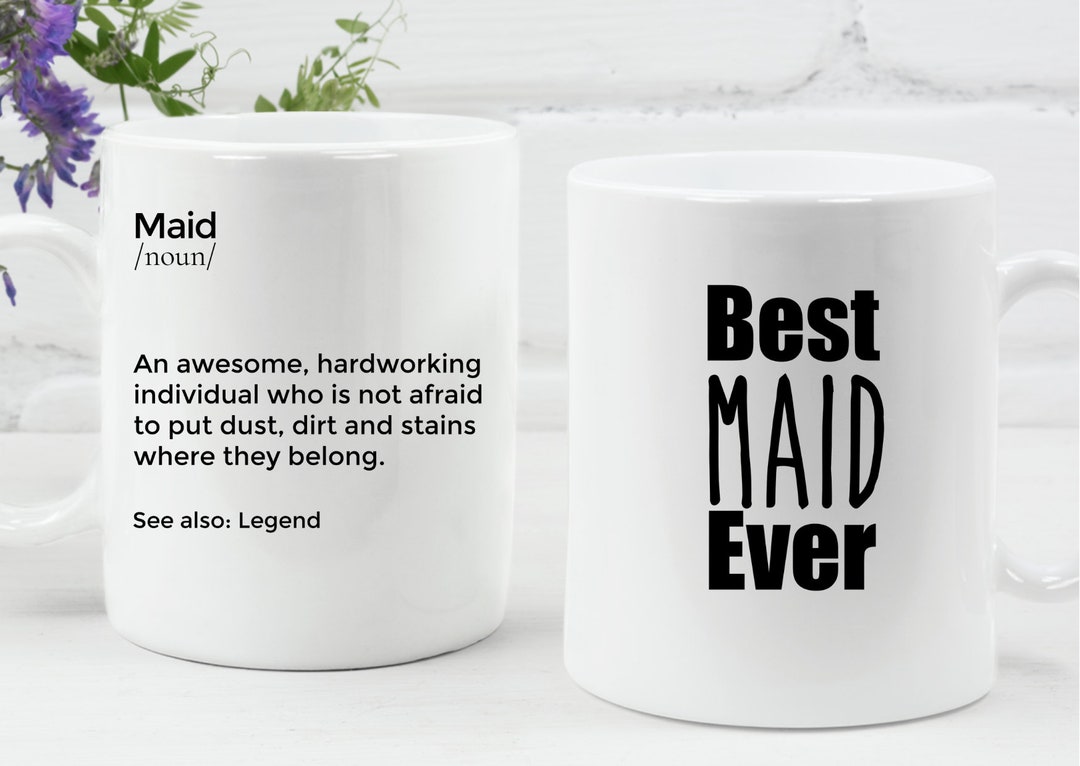 Personalized Maid Definition Mug: Housekeeping Appreciation Gift - Etsy