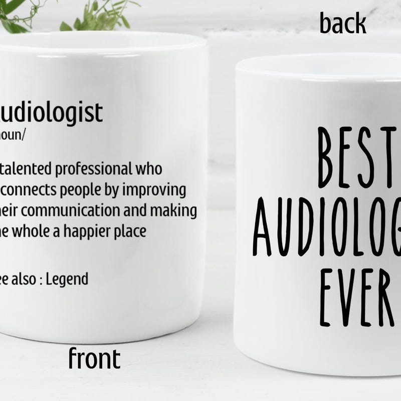 Audiologist Mug - Etsy