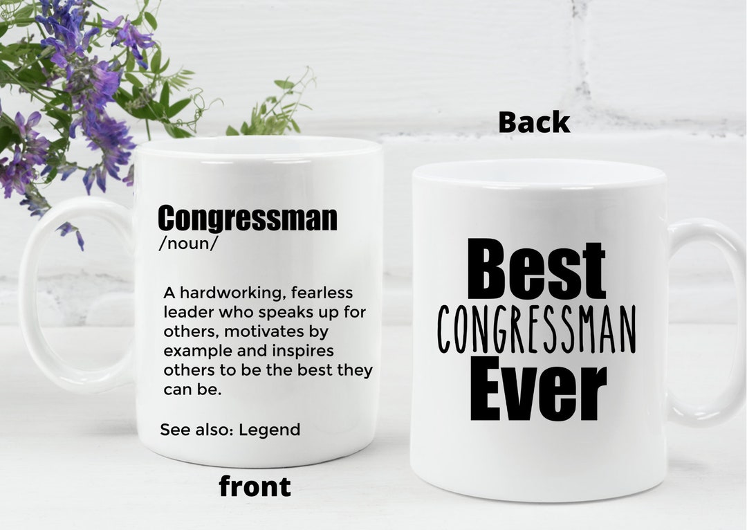 Congressman Definition Coffee Mug - Personalized Gift - Etsy