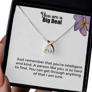 Strong Necklace You Are a Big Deal Motivational Inspirational Gift ...