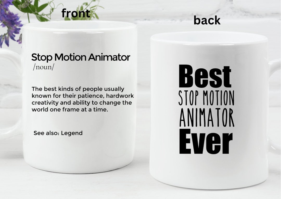 Stop Motion Animator Mug Stop Motion Animation Gift Personalized Gift ...