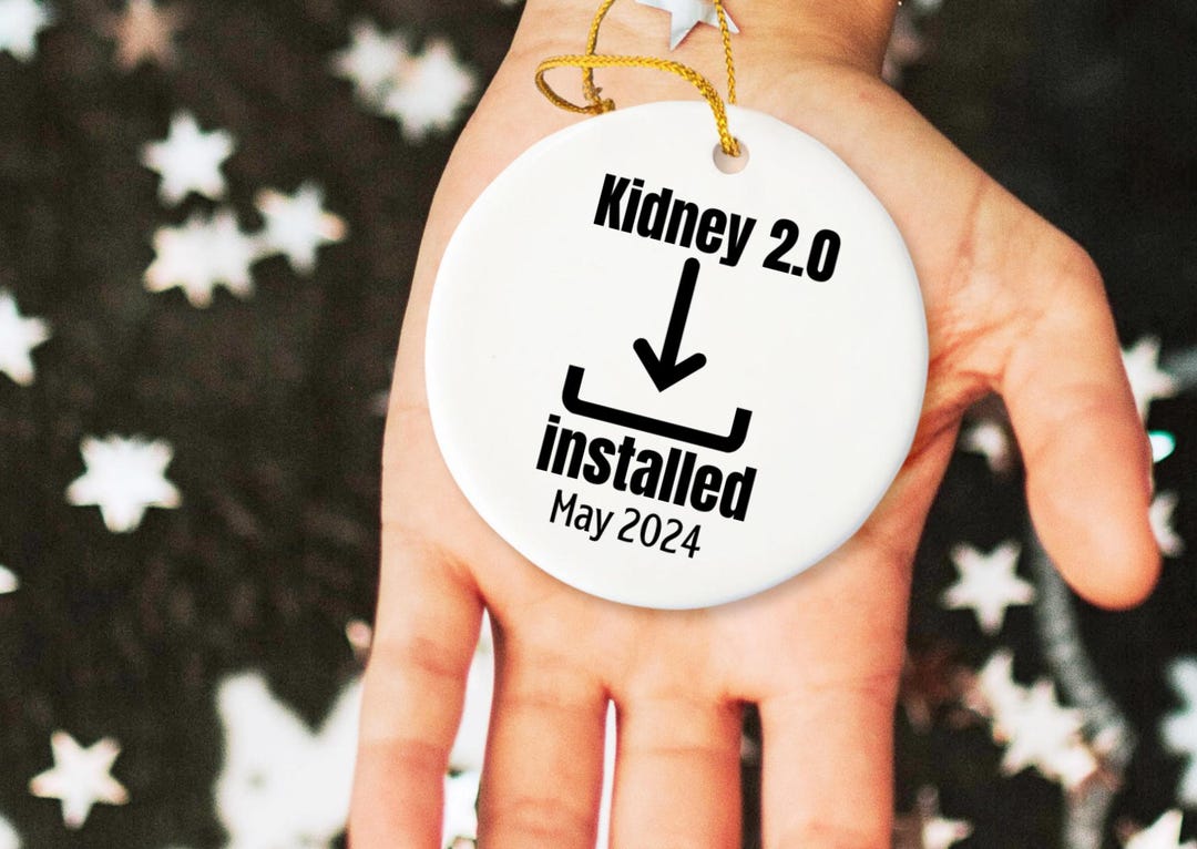 Kidney Transplant Ceramic Ornament: Personalized Organ Donor Gift - Etsy