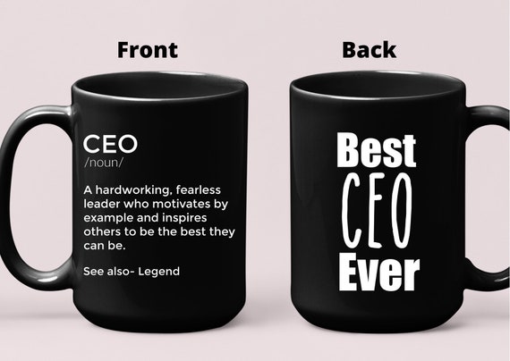 CEO Mug CEO Birthday Gift Personalized Chief Executive Gift - Etsy