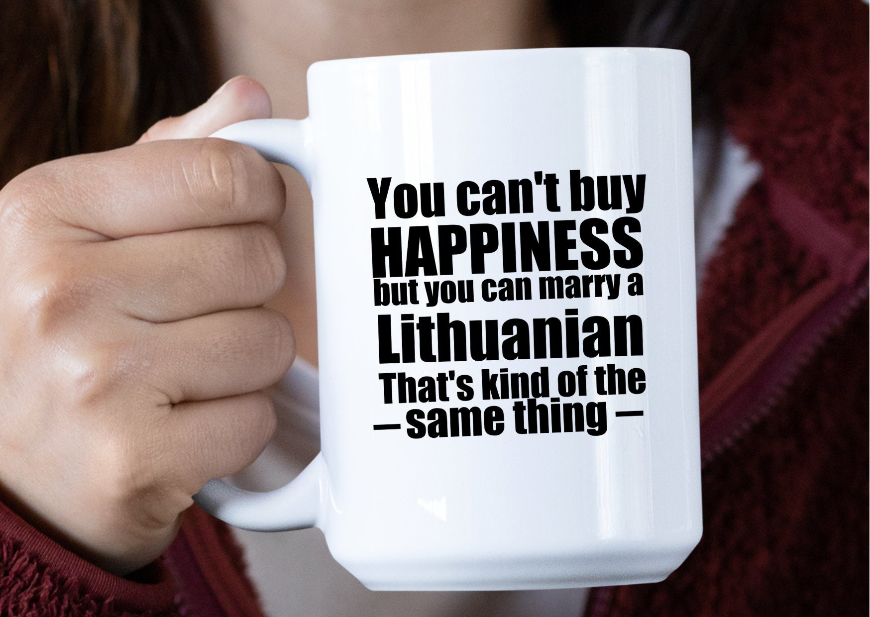Lithuanian Mug Personalized Lithuania Mug Lithuanian Gift Gift for ...