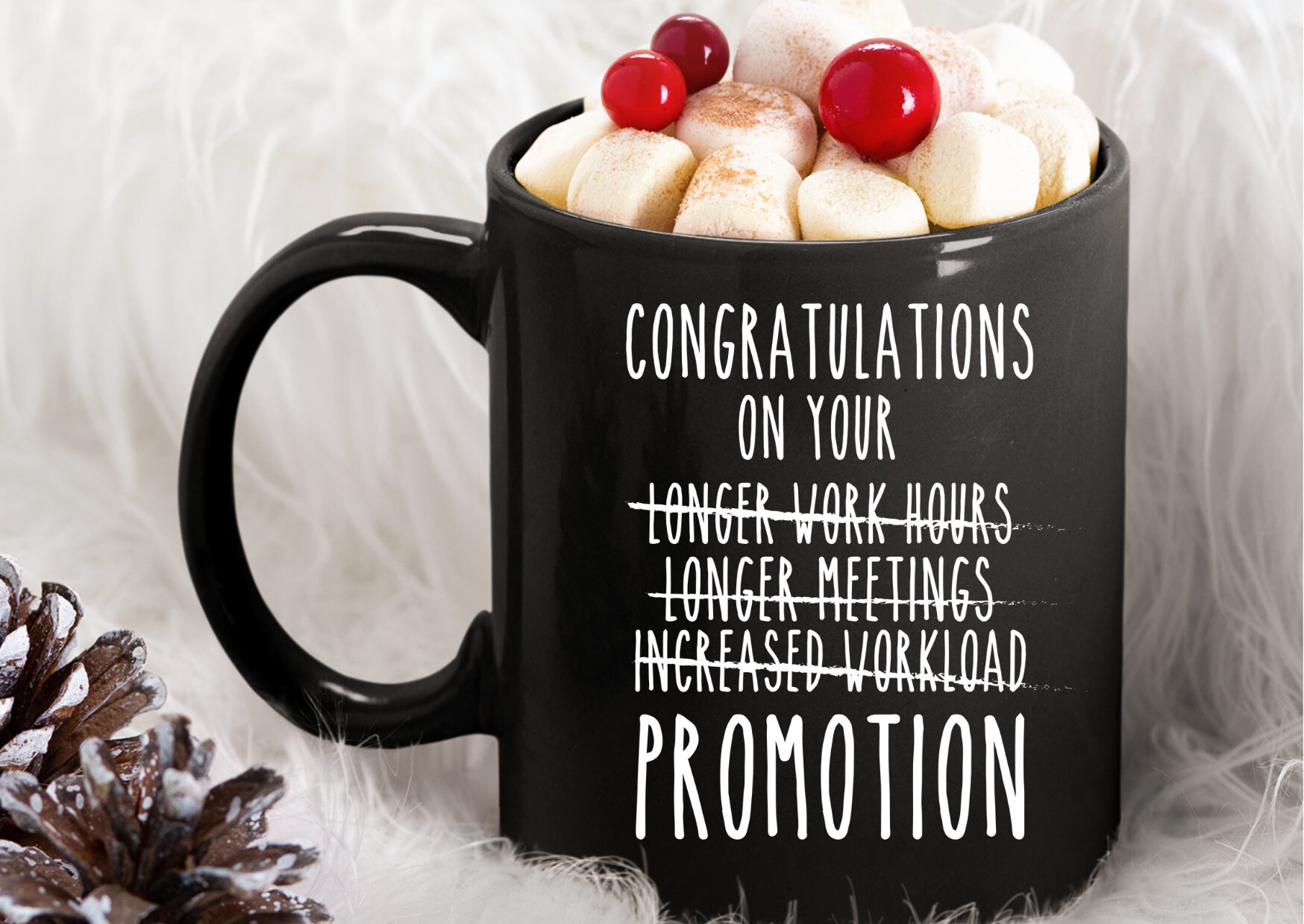 Promotion Gift Job Promotion Mug Work Promotion Funny - Etsy