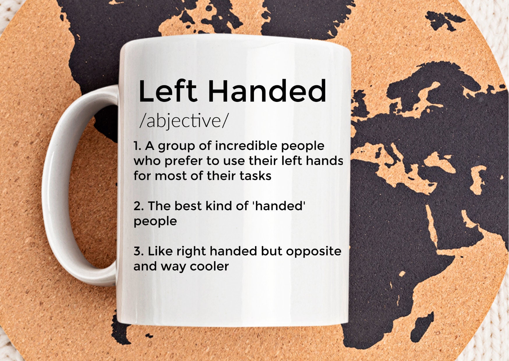 Left Handers Coffee Mug. Left Handed Definition. Lefty - Etsy