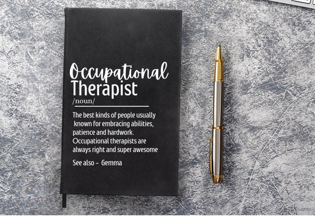 Occupational Therapists Journal Personalized Gift Notebook for OT Best ...