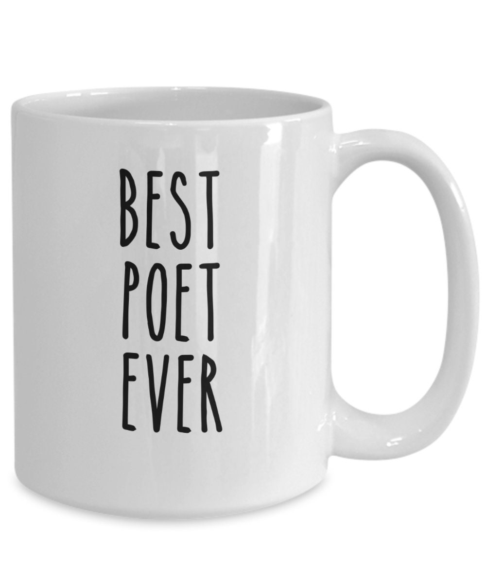 Poet Definition Mug: Best Poet Ever, Personalized Poetry Gift - Etsy