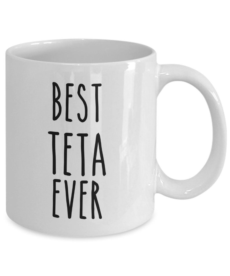 Teta Mug Personalized Gift Ideas for Teta Best Teta Ever Gift - Etsy
