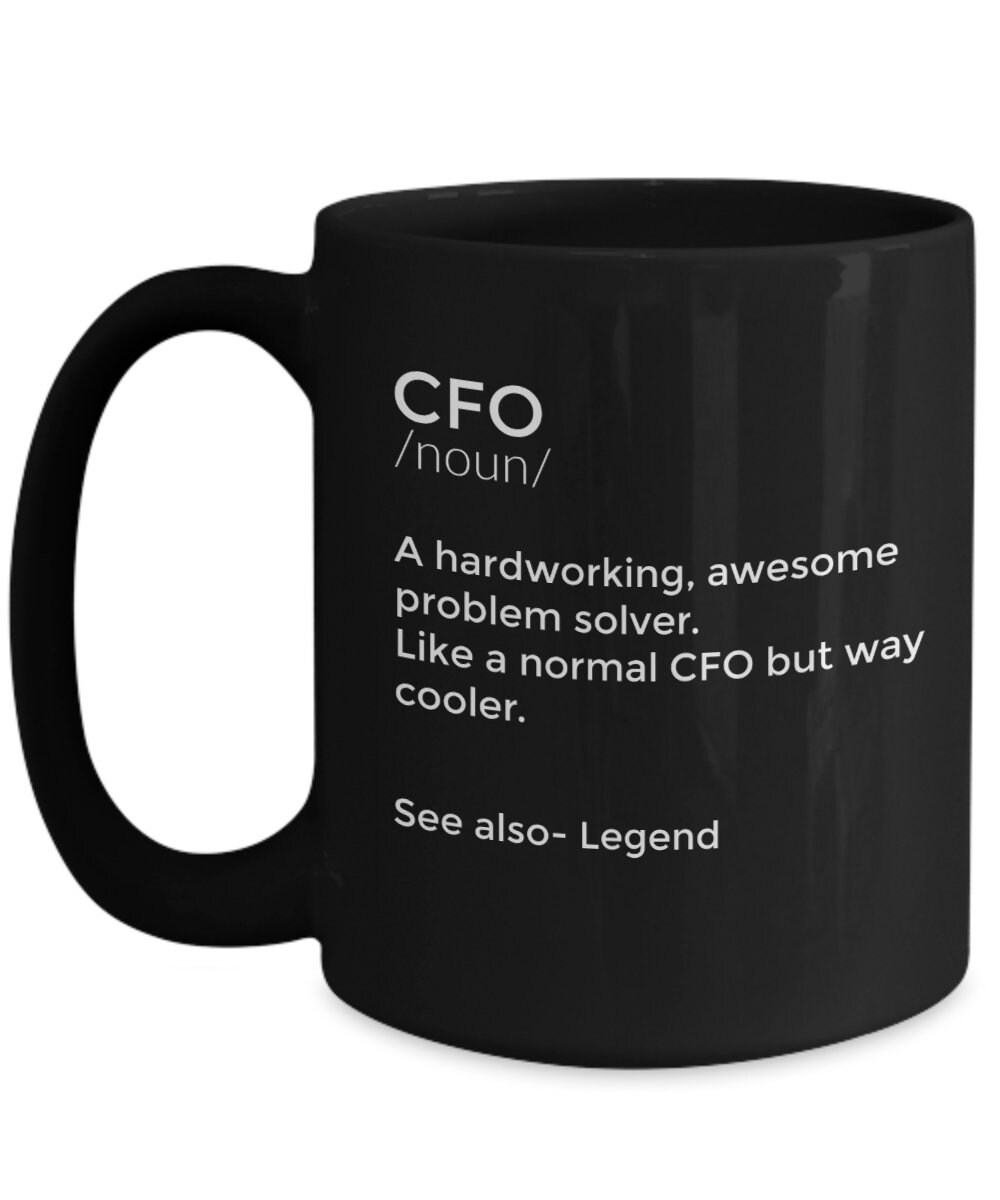 CFO Mug Chief Financial Officer Coffee Mug Gift Idea for CFO - Etsy