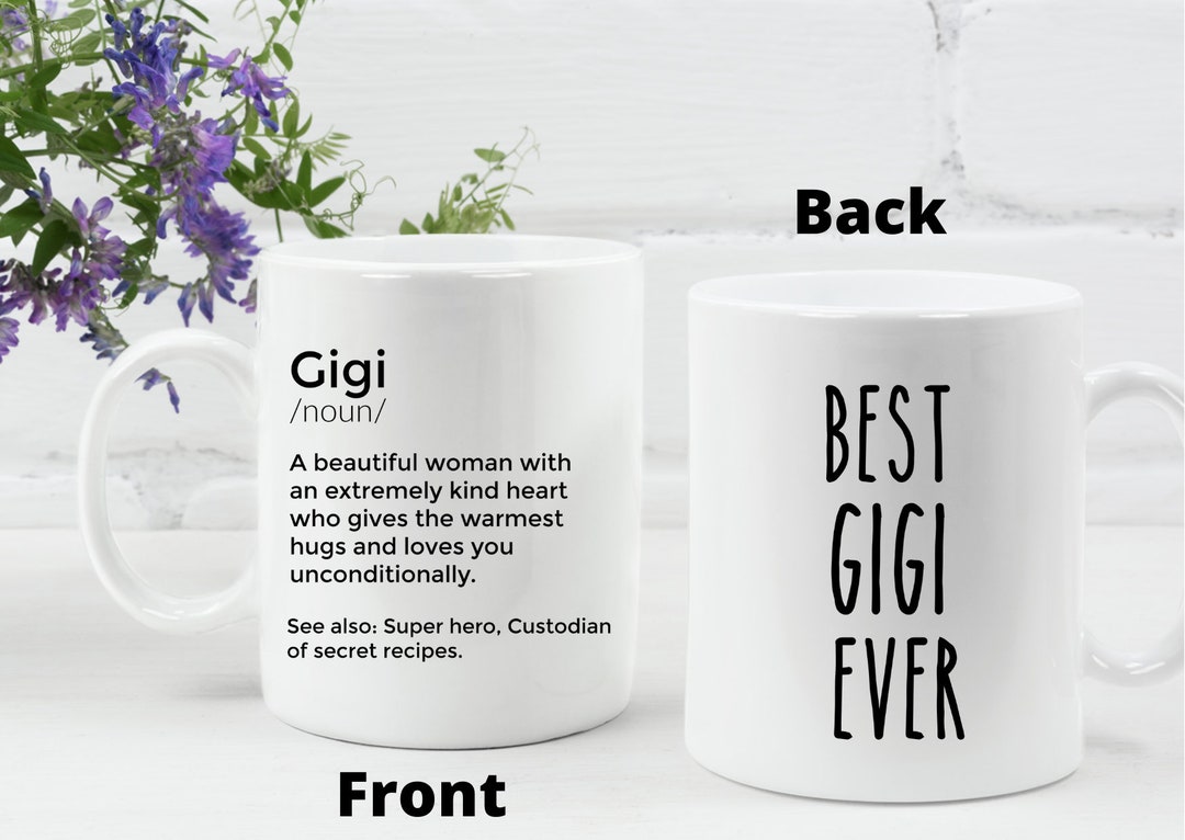 Personalized Gigi Definition Mug, Best Gigi Ever, Grandma Gift - Etsy