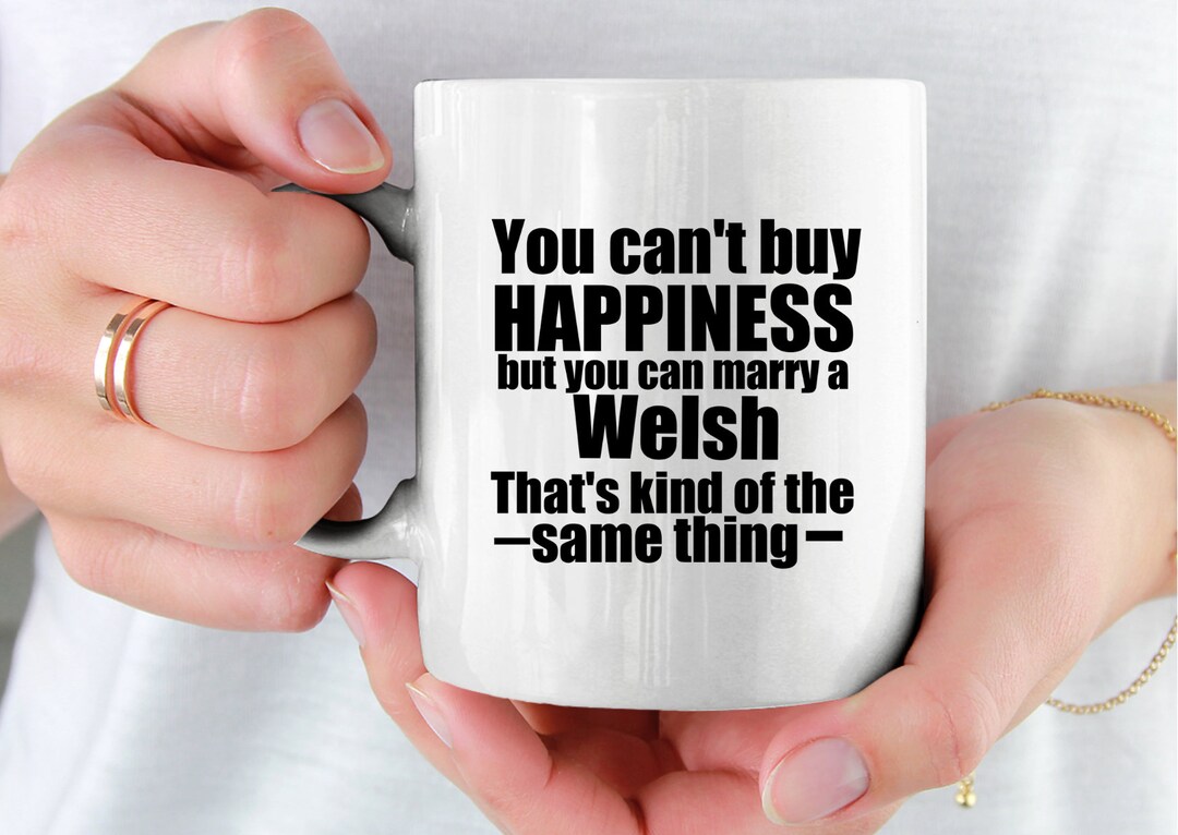 Welsh Mug: Funny Wales Gift, Personalized Ceramic Mug - Etsy