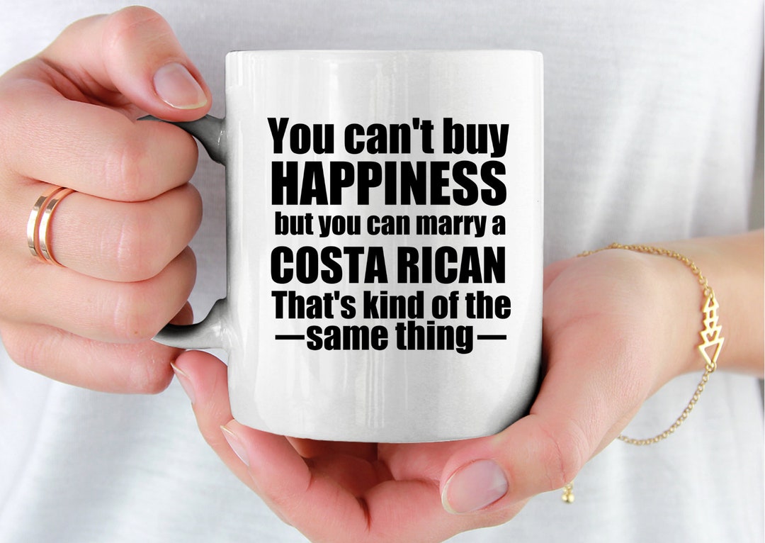 Costa Rican Mug, Funny Gift - Personalized Ceramic Mug - Etsy