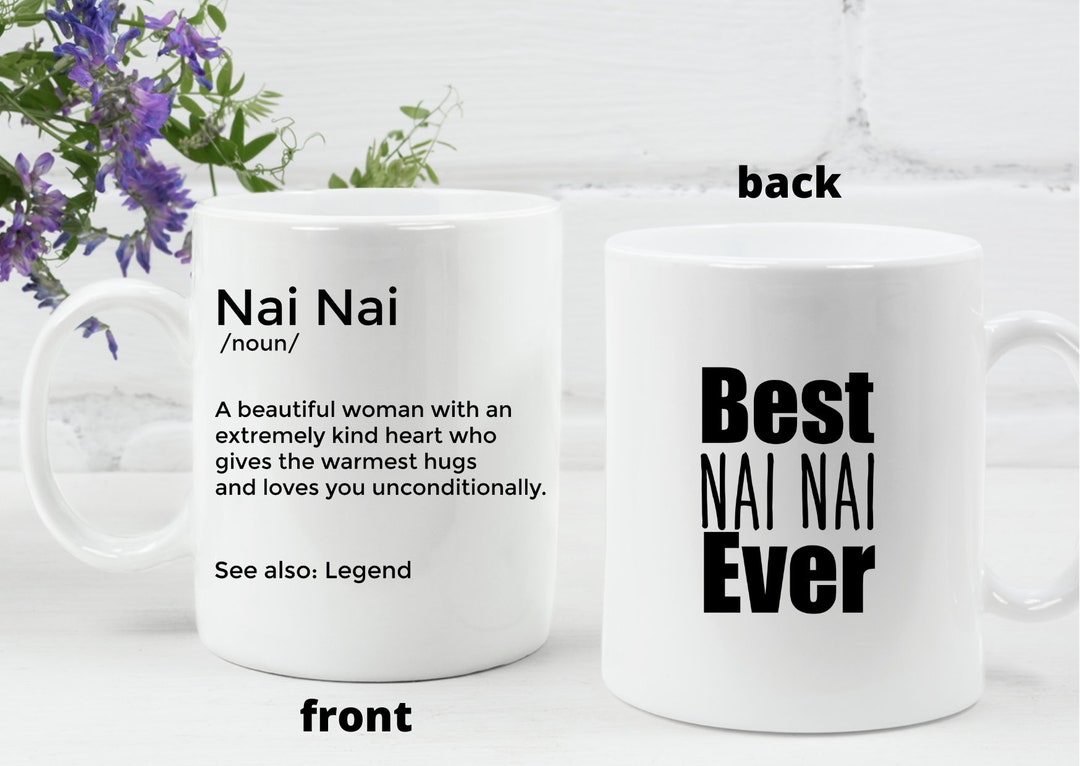 Nana Coffee Mug Personalized Chinese Grandma Gift. Nana Birthday Gift ...