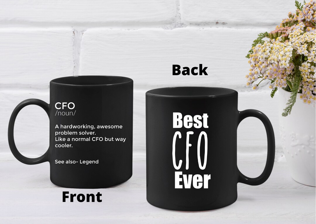 CFO Definition Mug: Chief Financial Officer Gift - Etsy